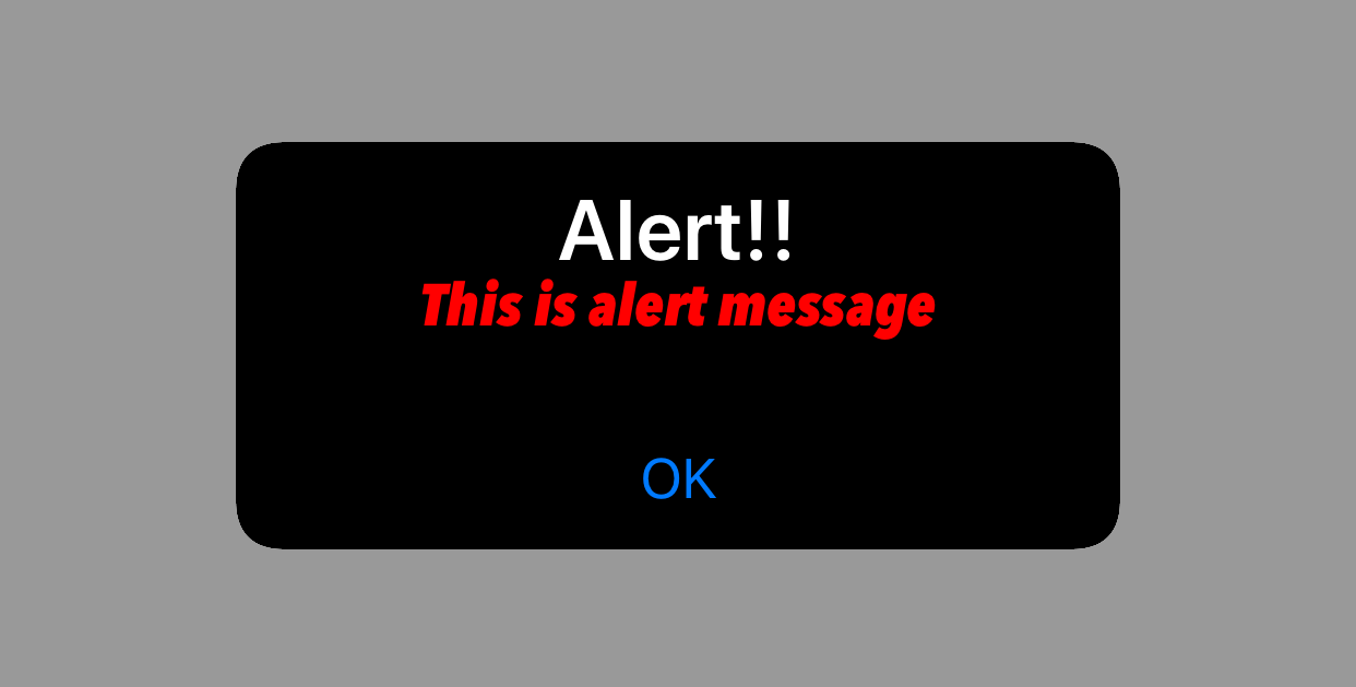 Change font, text color and background color of UIAlertController Change font, text color and background color of UIAlertController
